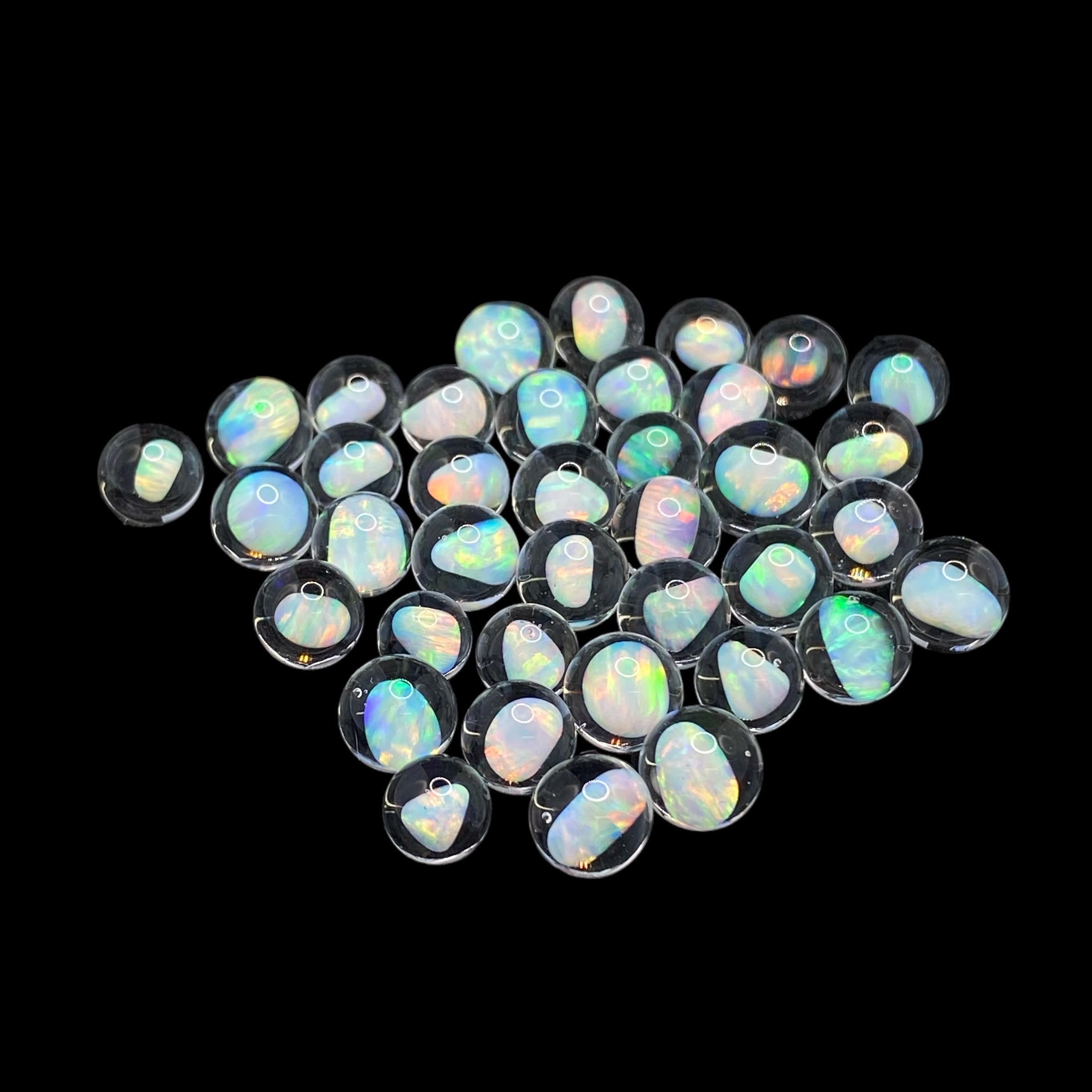 Opal Pearls – Gee West Glass