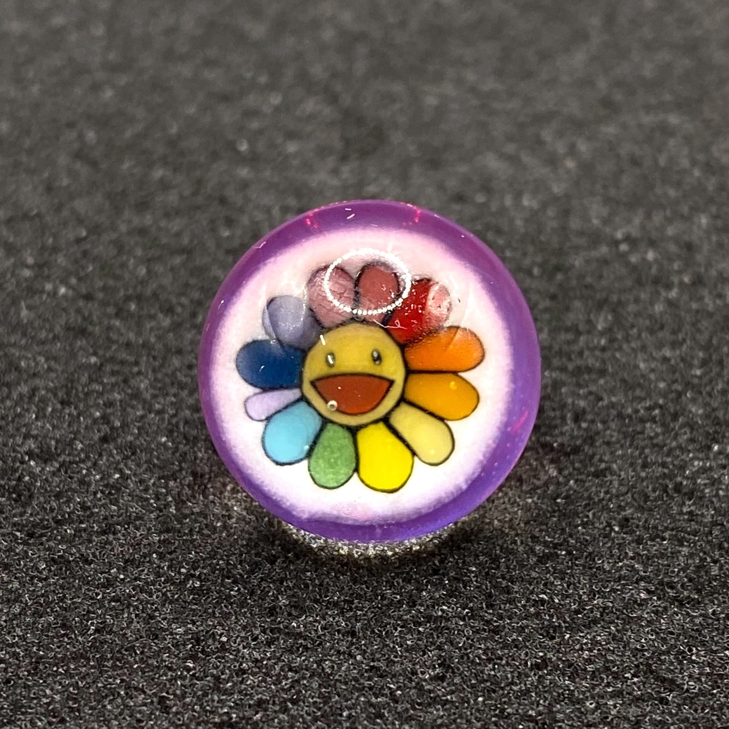 Tekashi Murakami Marble Top by Keys Glass – Gee West Glass