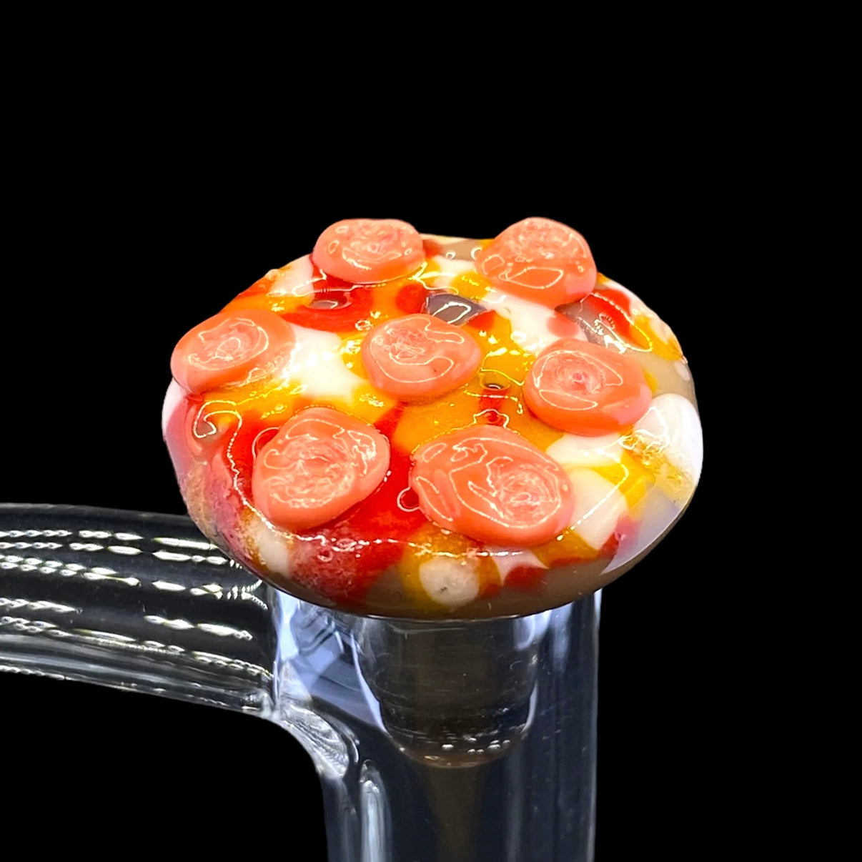 904 Pizza Boy - Pepperoni Cheese Pizza Control Tower Cap – Gee West Glass
