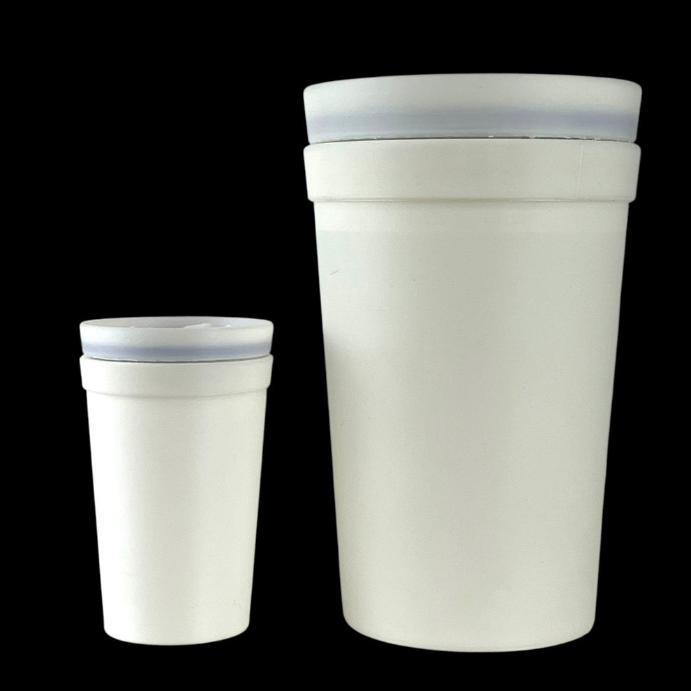 Double Cup Stash Jar – Gee West Glass