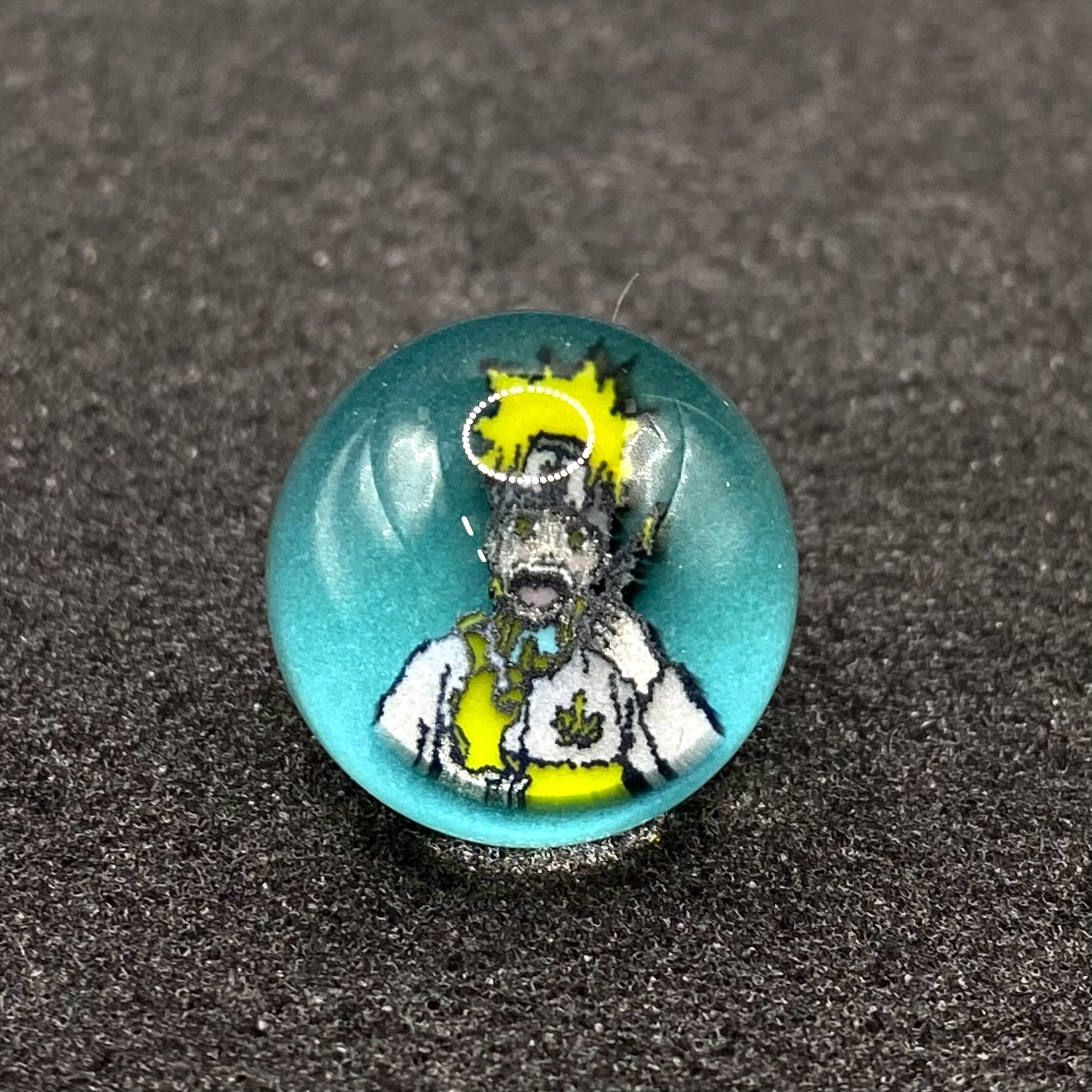 Naruto Uzumaki Marble Top by Keys Glass – Gee West Glass