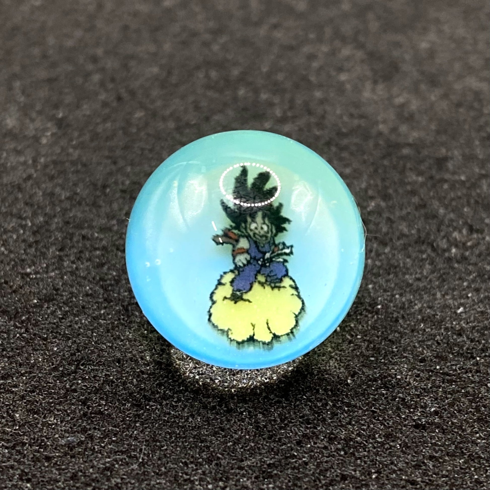 Flying Nimbus Dragon Ball Z Marble Top by Keys Glass – Gee West Glass