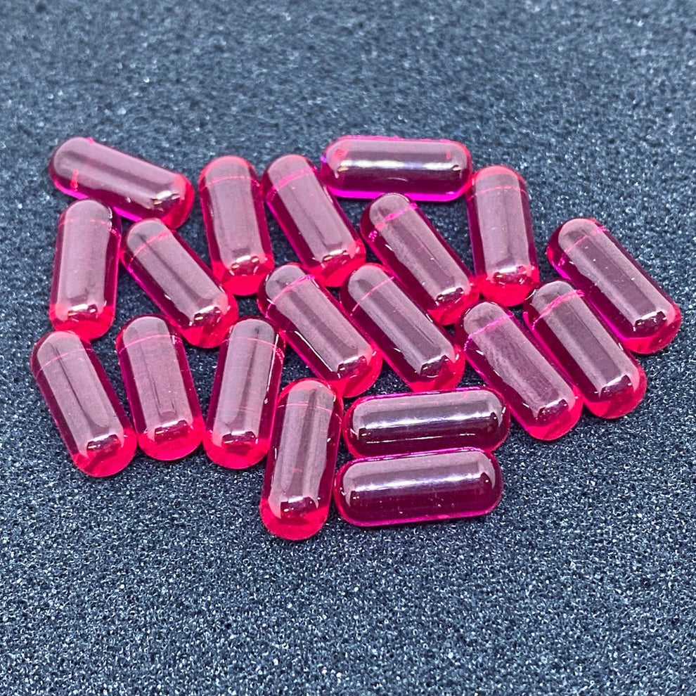 Ruby Terp Pillar – Gee West Glass
